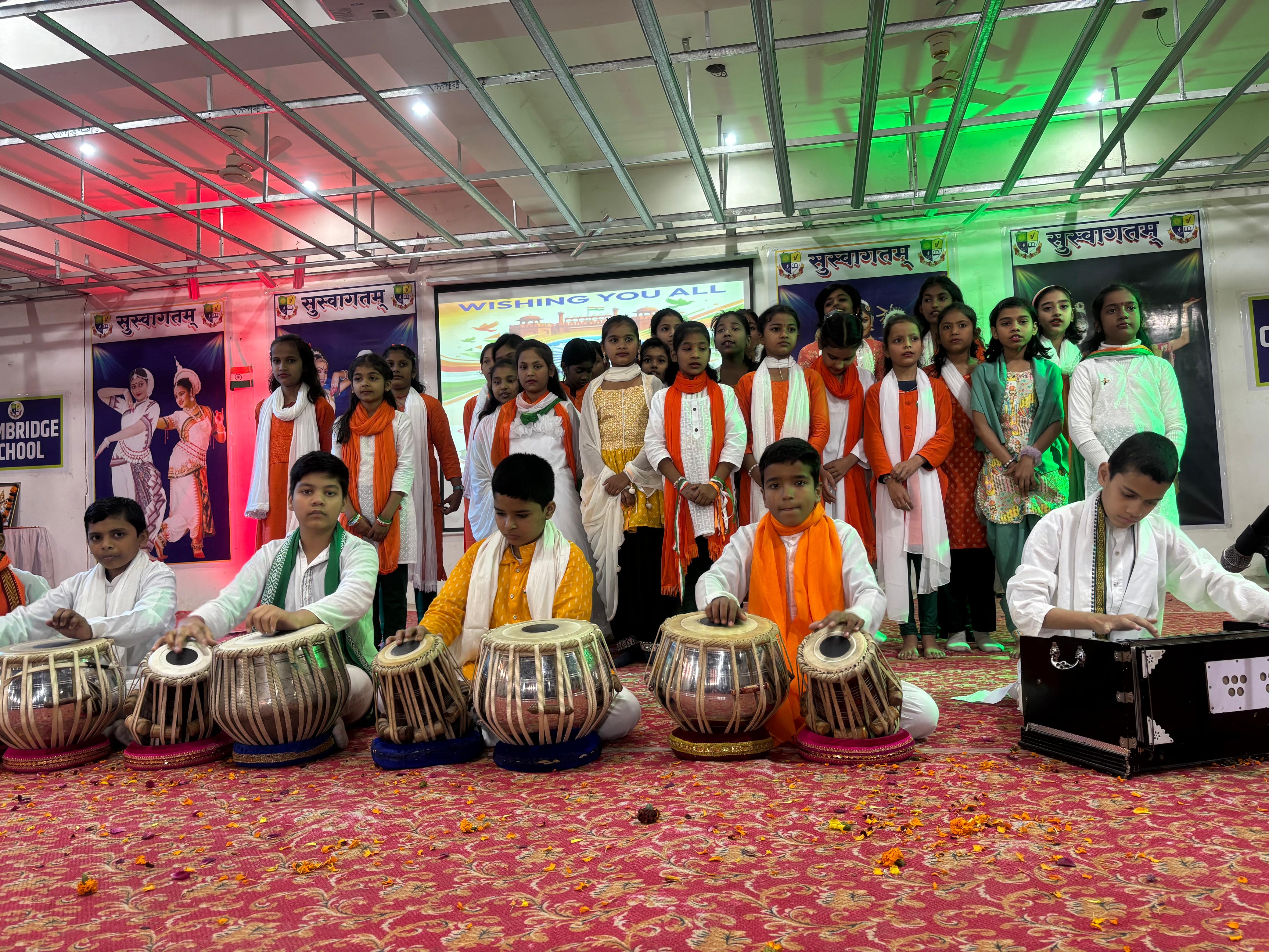 On Republic Day, children enthralled the audience with their patriotic ...
