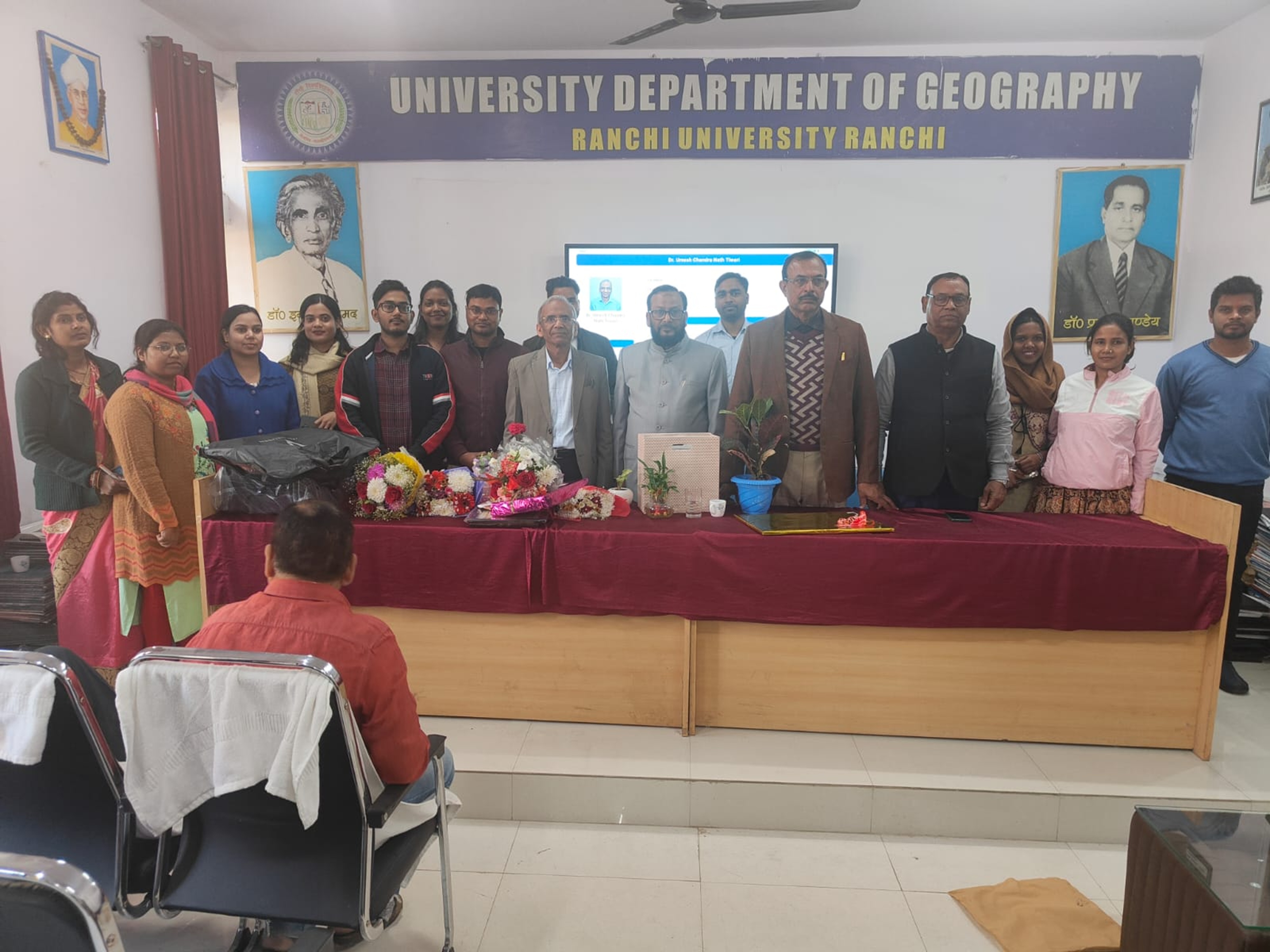 RU: Farewell to Dr. Umesh Tiwari in the Department of Geography