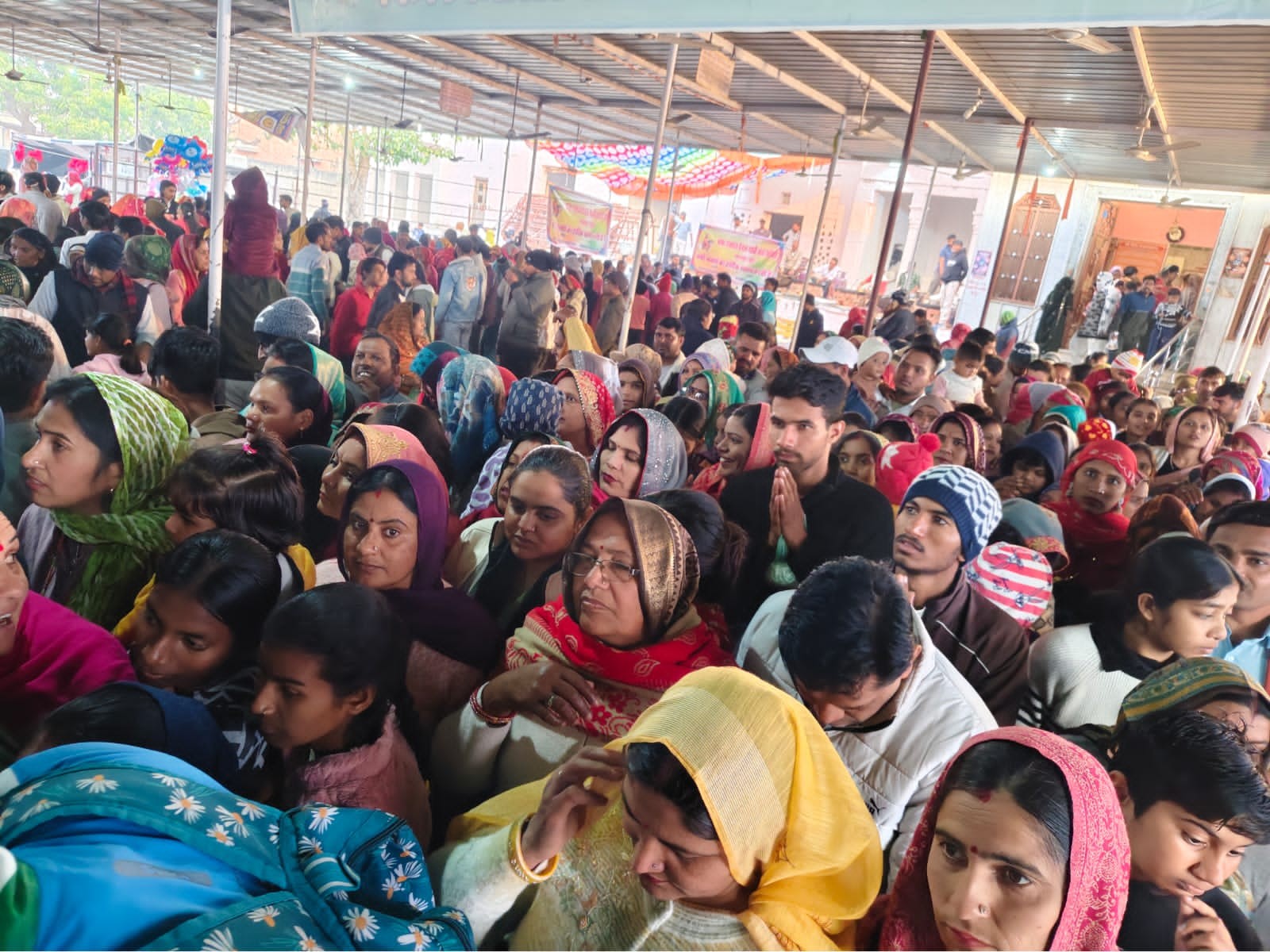 Sadulpur Baba Ramdev Temple Annual Fair Celebration | Maha Aarti Held