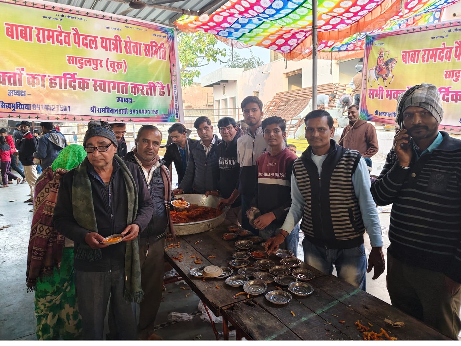 Sadulpur Baba Ramdev Temple Annual Fair Celebration | Maha Aarti Held