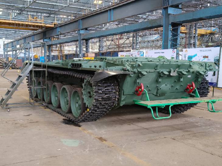 Indian Army T-72 Tank Overhaul in Jabalpur Facility