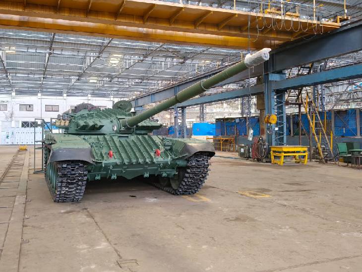 Indian Army T-72 Tank Overhaul in Jabalpur Facility