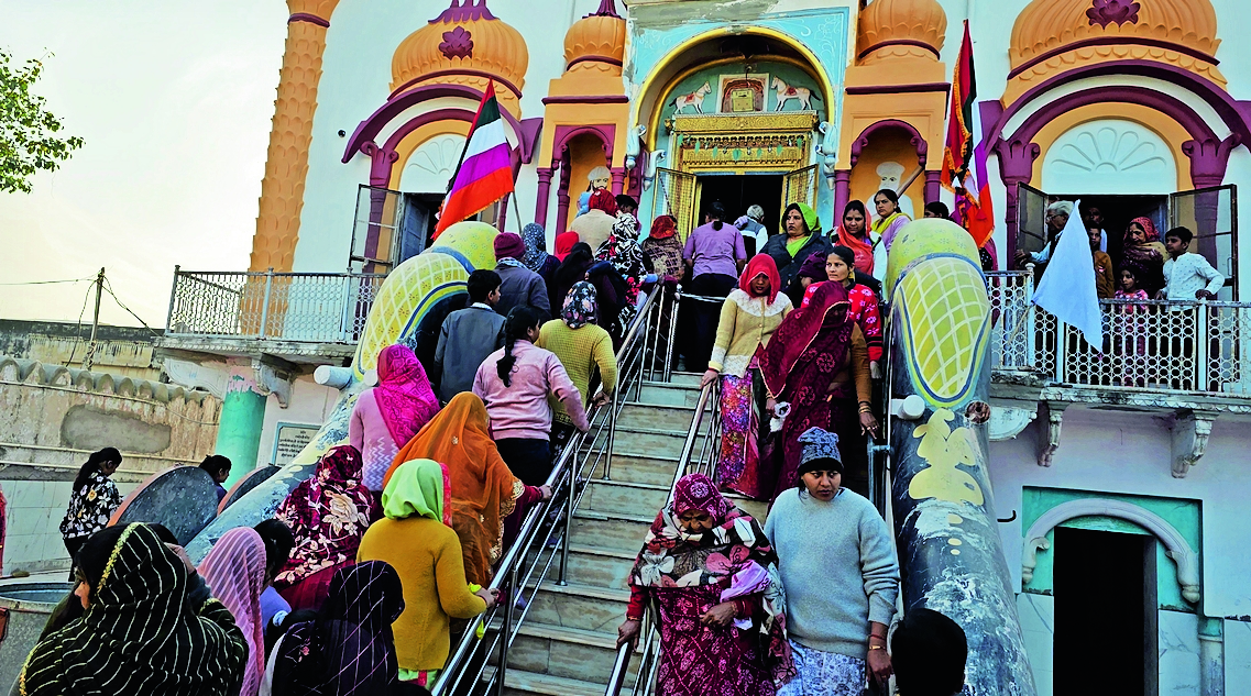 Bidasar; Fair held at Baba Ramdev Temple
