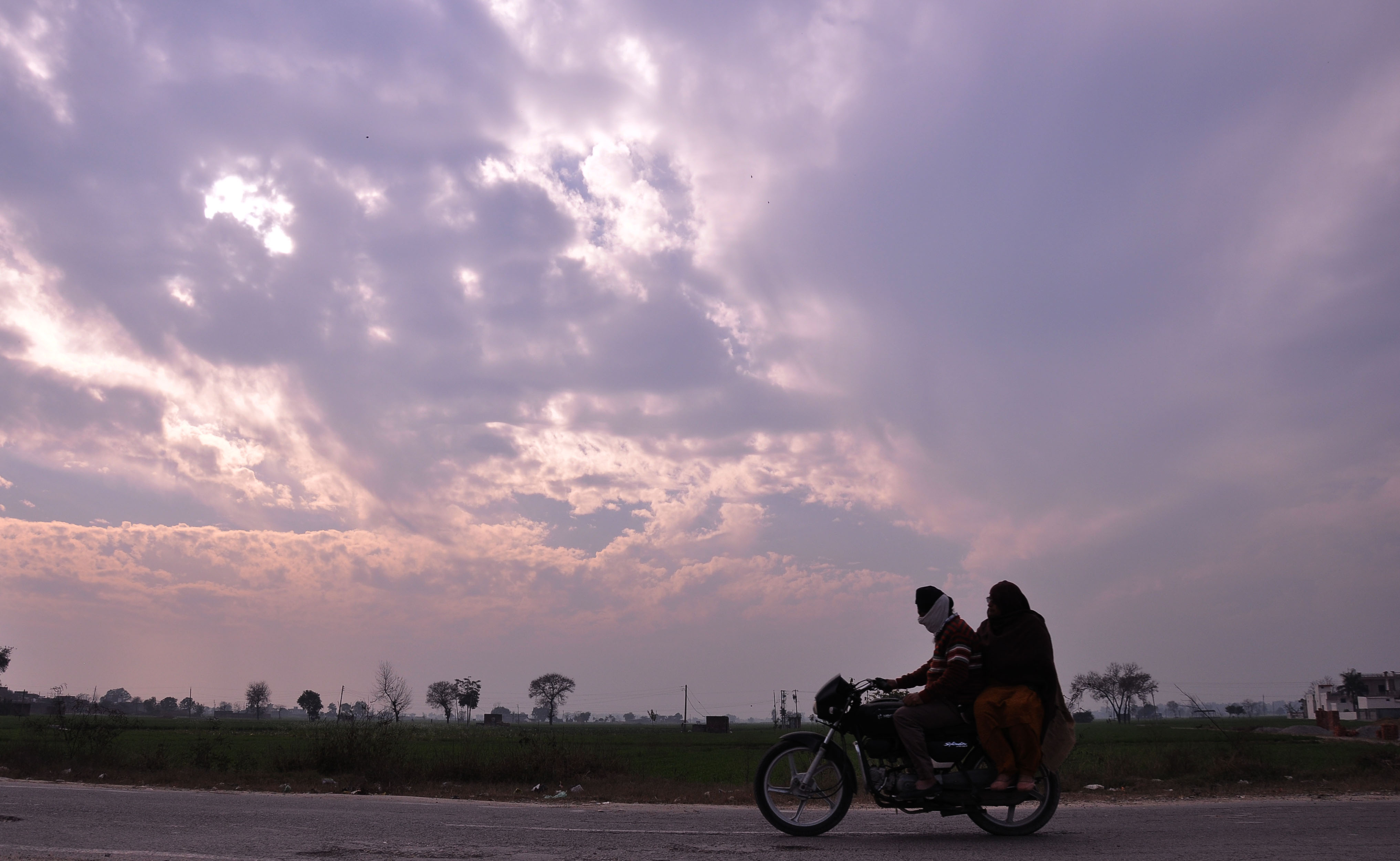 Temperature 1 degree above normal, light rain next week