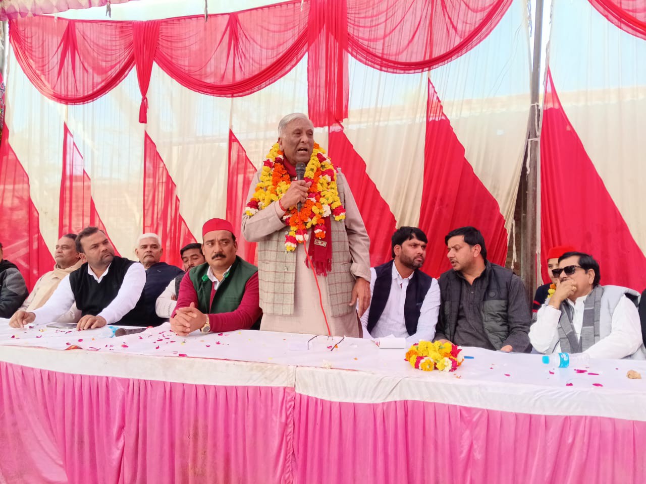 Rasulabad: Former Minister Beria Slams BJP Govt at Milan Samaroh