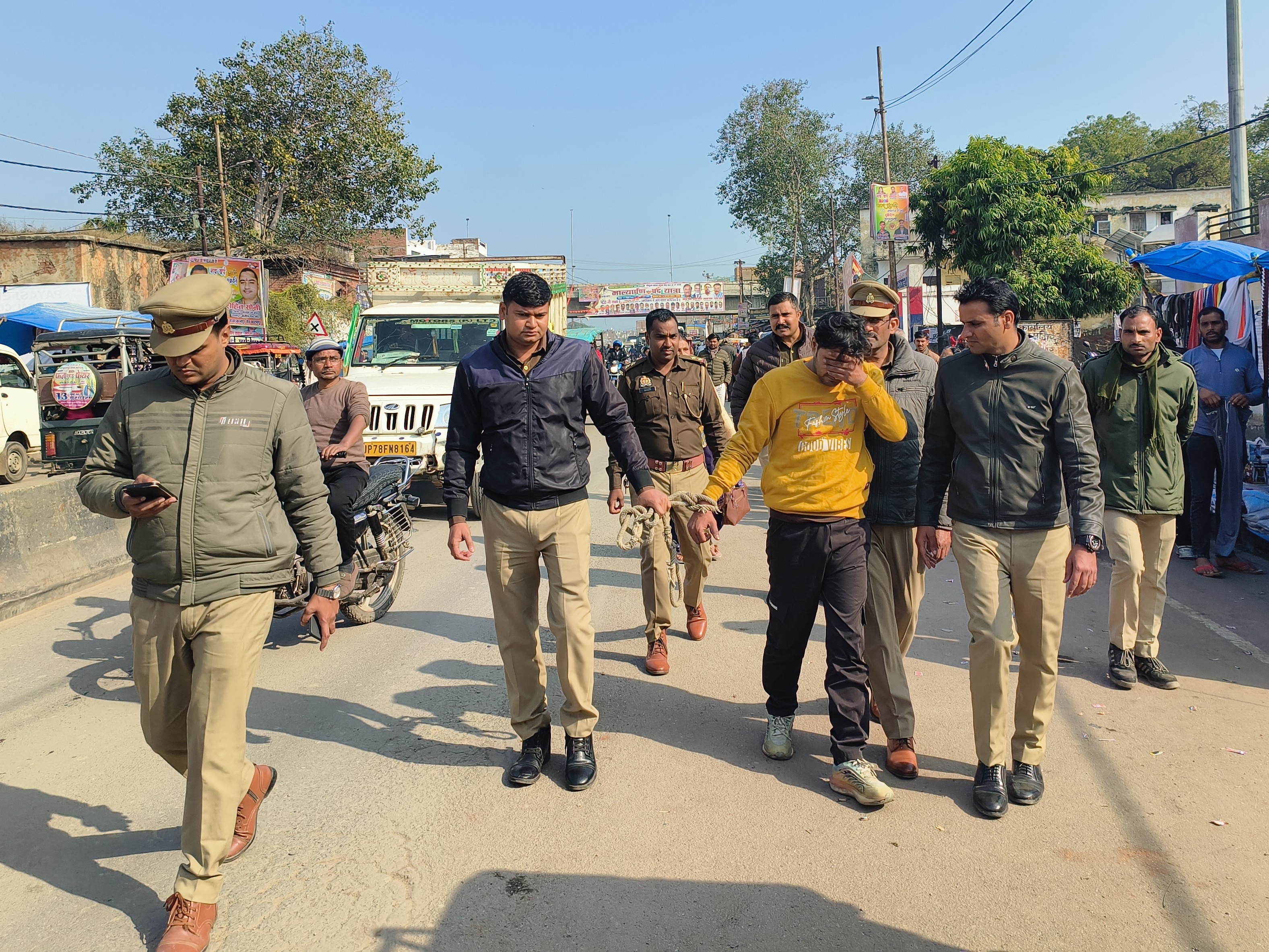 Kanpur Ghatampur Love Jihad Accused Parade | Youth Arrested