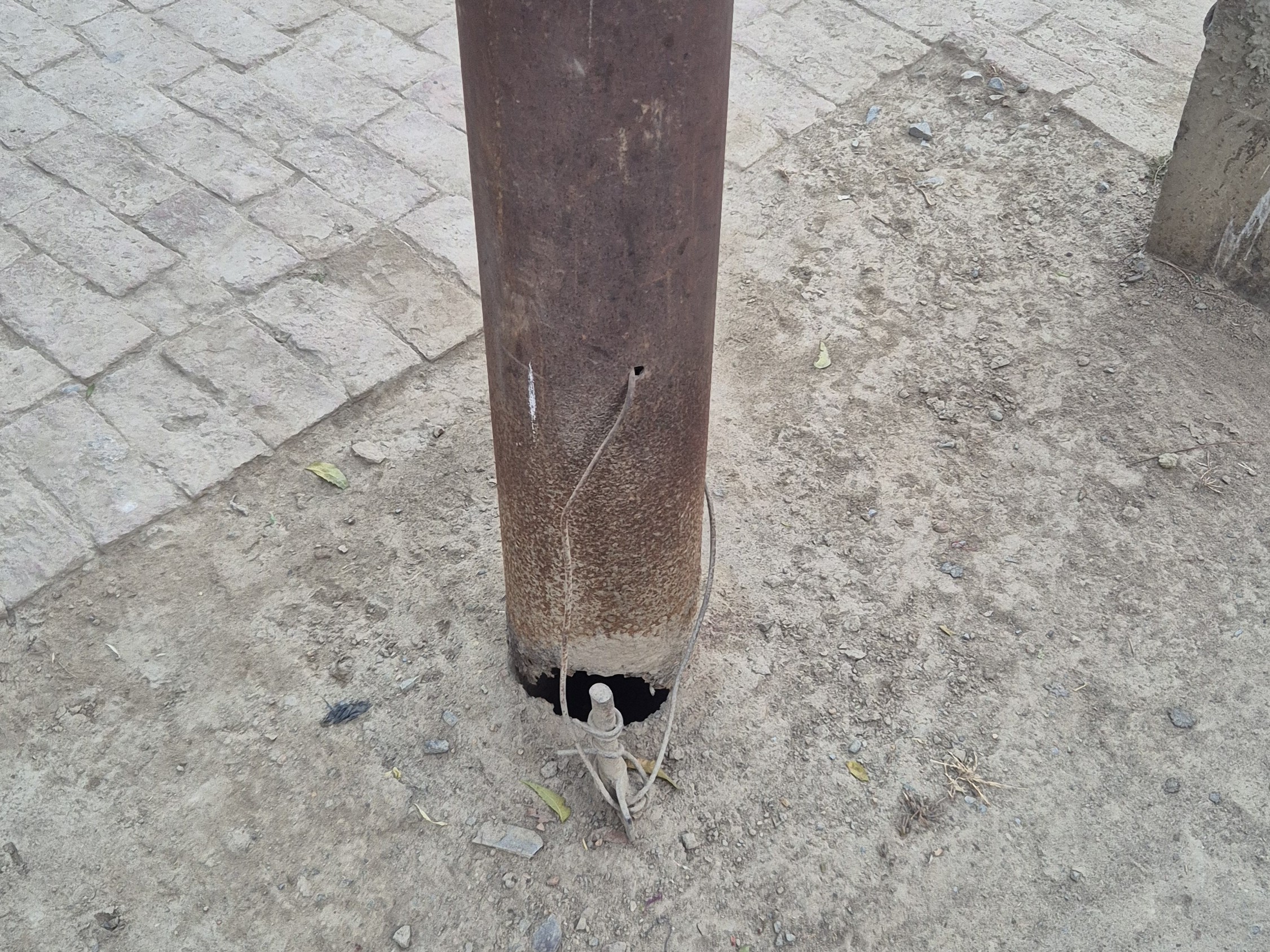 Mardah Power Poles Danger | Collapse Risk Creates Hazard