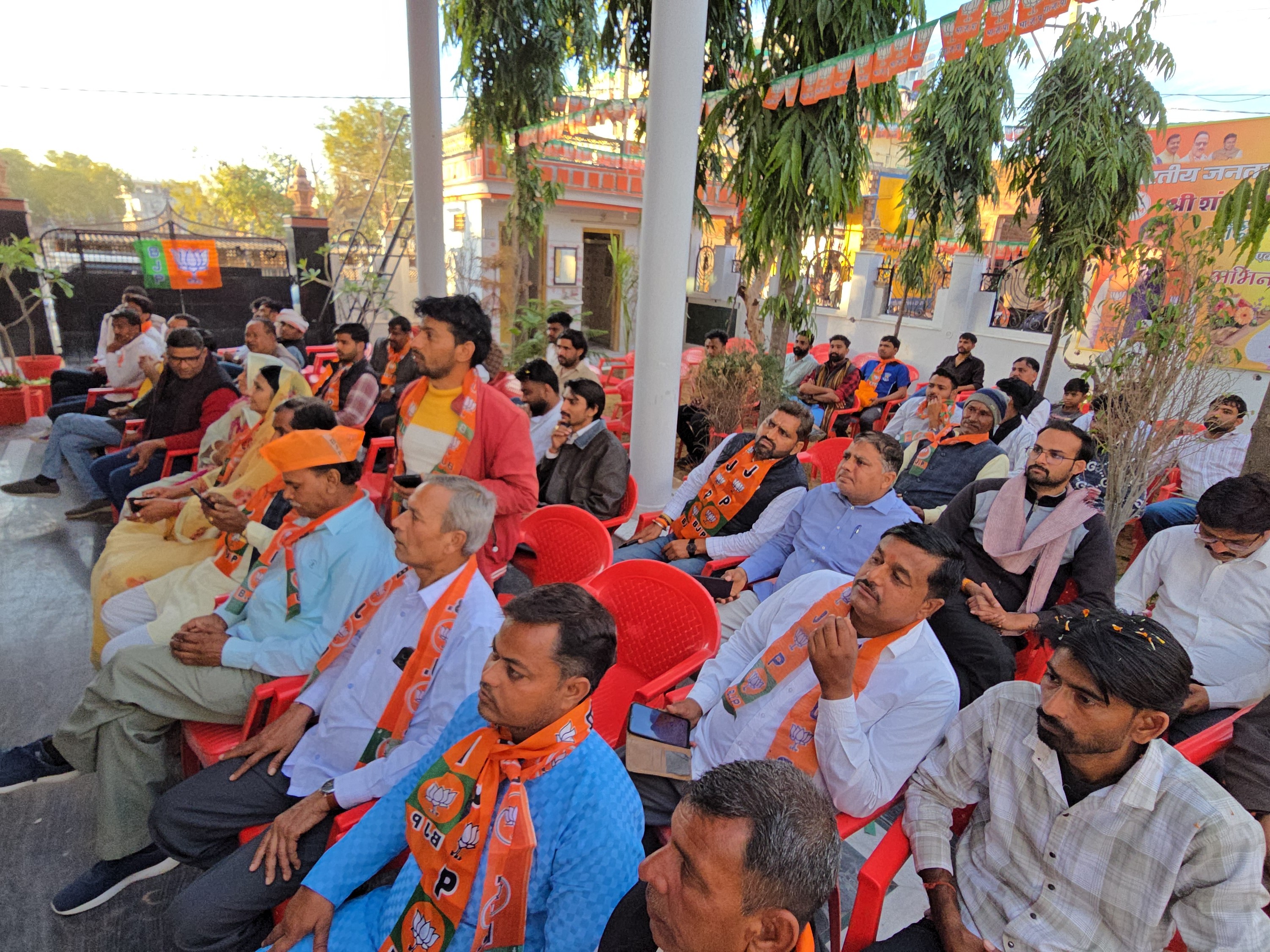 BJYM President Shankar Gora in Karauli Discusses Viskit Bharat ...