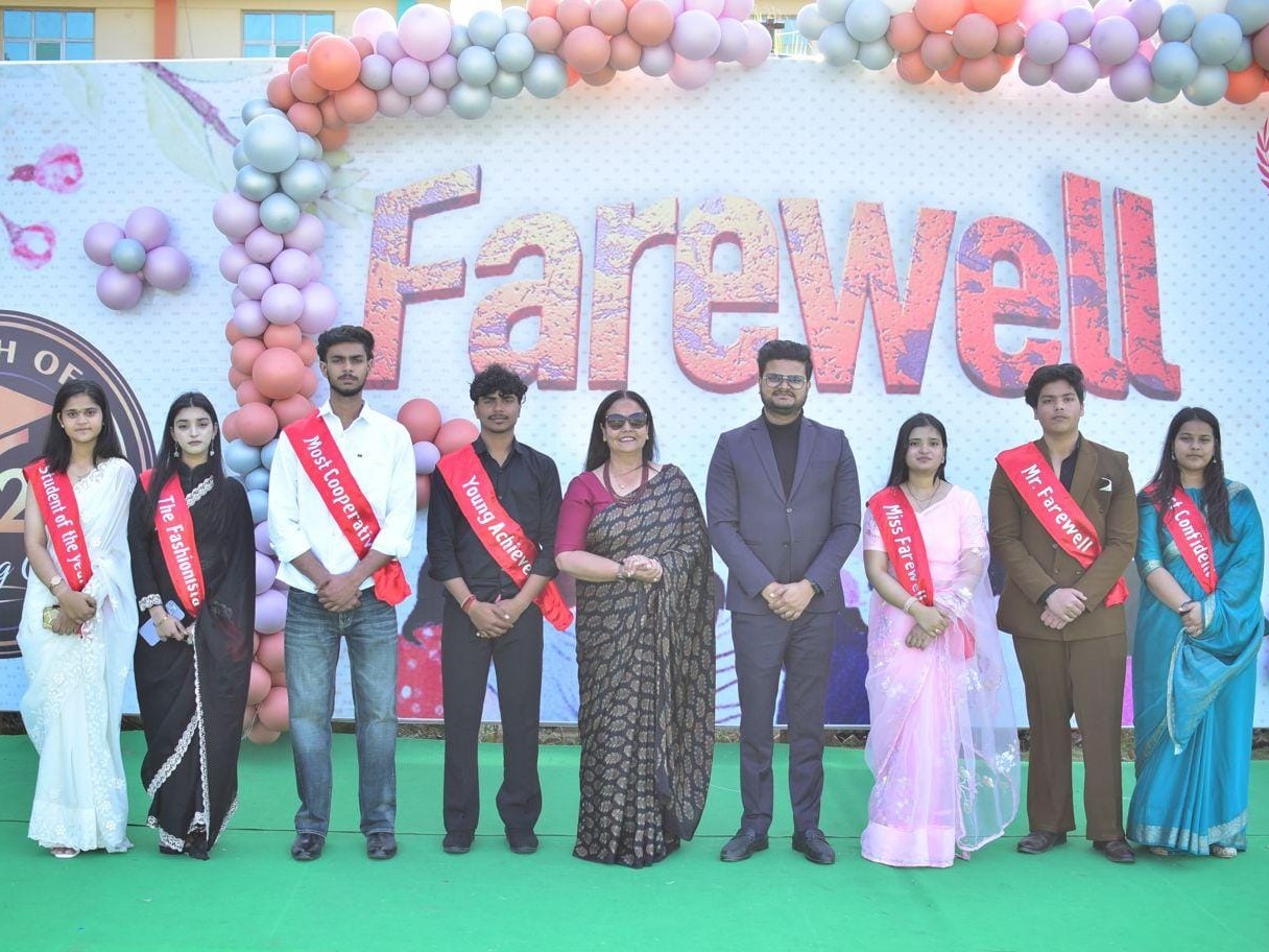 JMS World School Hapur: Class 12 Farewell Ceremony | Teachers Wish Success