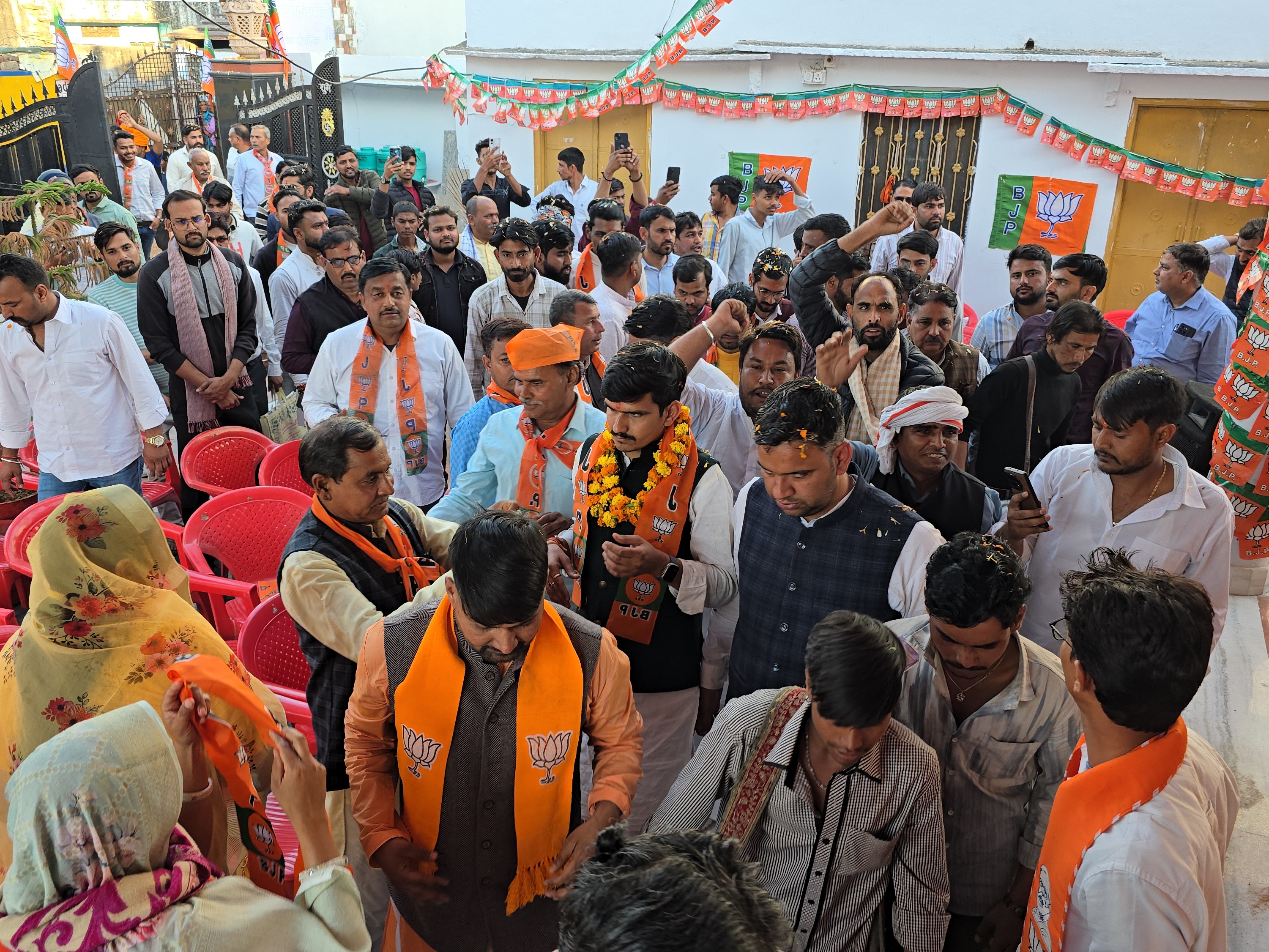 BJYM President Shankar Gora in Karauli Discusses Viskit Bharat ...