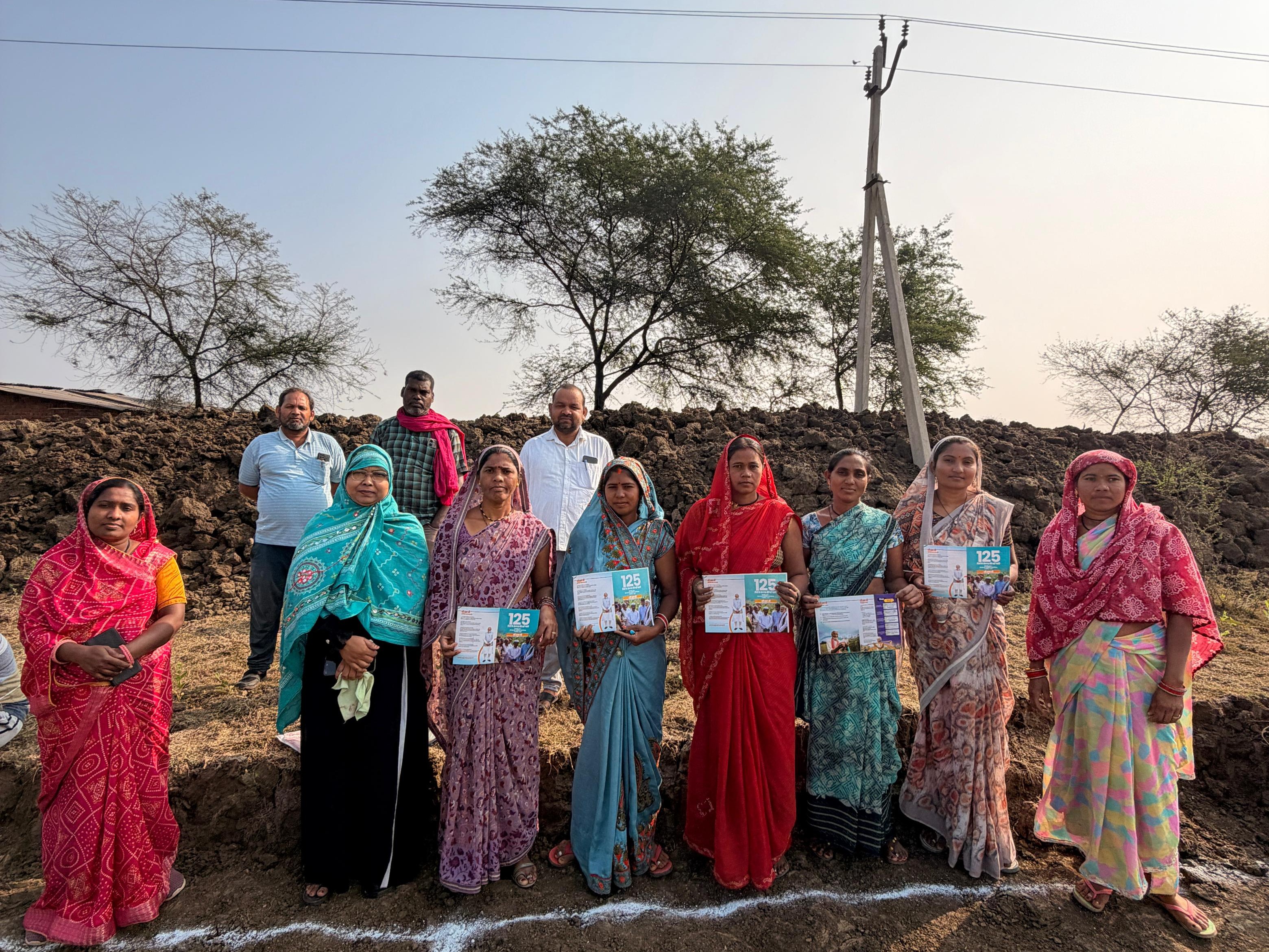 Balodabazar Gram Panchayat Rozgar Divas: Viskit Bharat-Manrega QR Code Info