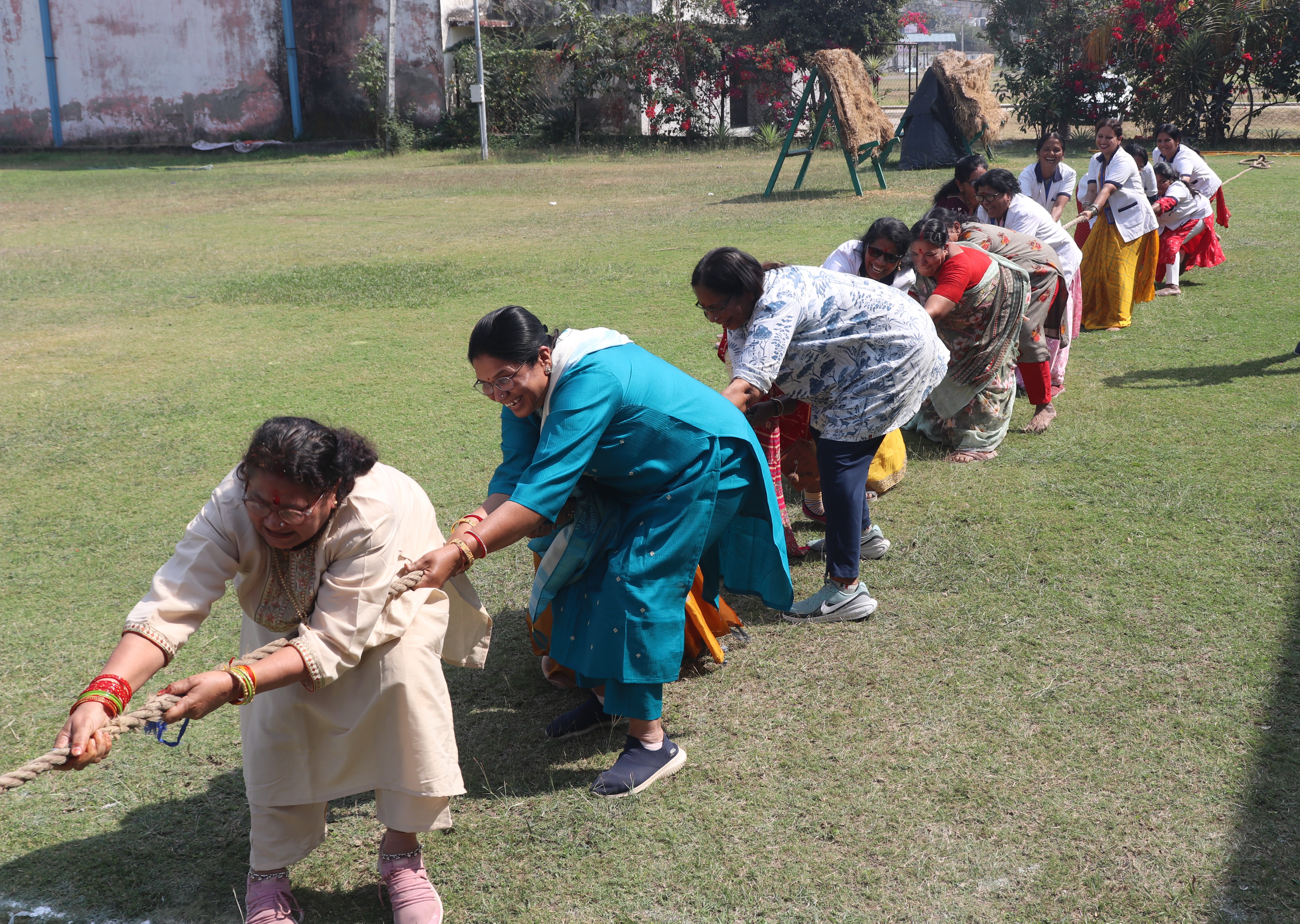 At the age of 60, he competed in chair races, Satoliya and tug-of-war.
