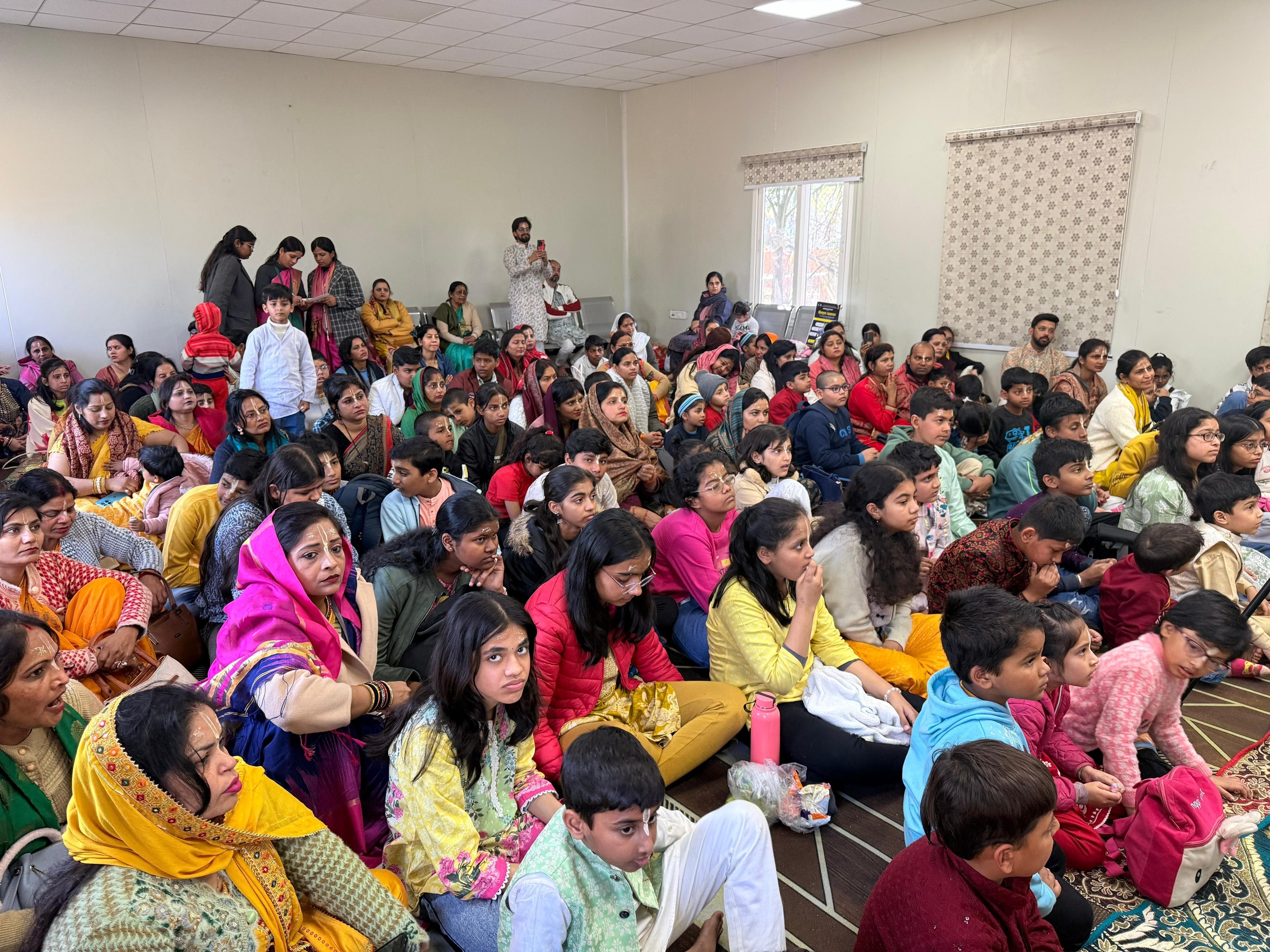 CMS Students Visit ISKCON Temple for Sanskar Shala in Lucknow