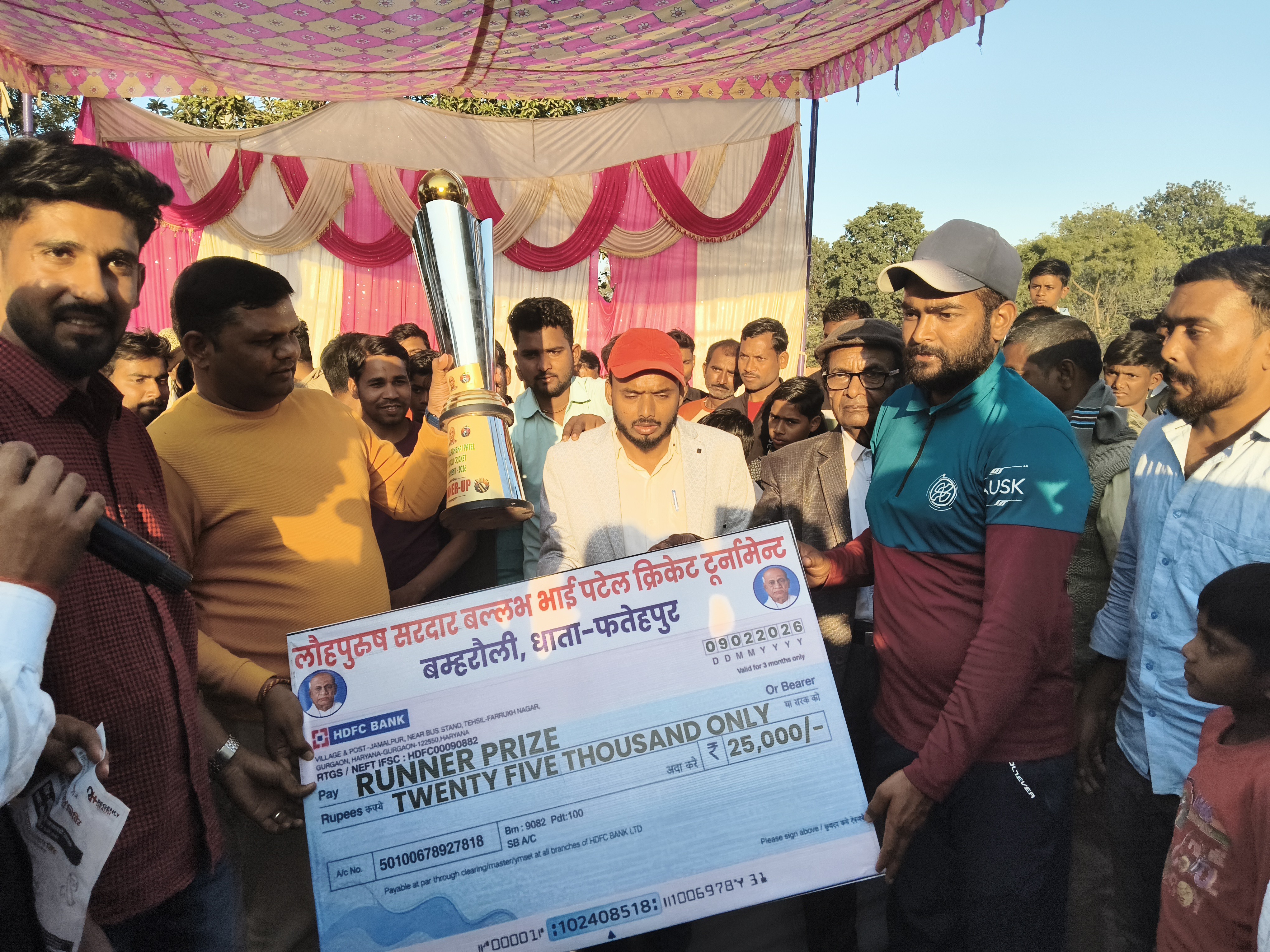 Parsidhpur Sardar Vallabhbhai Patel Tournament Concludes | Dhata ...