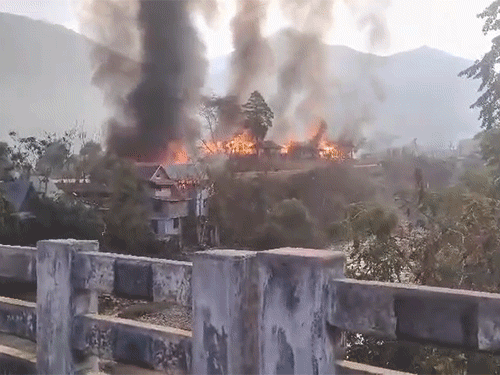Manipur Violence: 25 Homes Burned, Curfew Imposed in Ukhrul