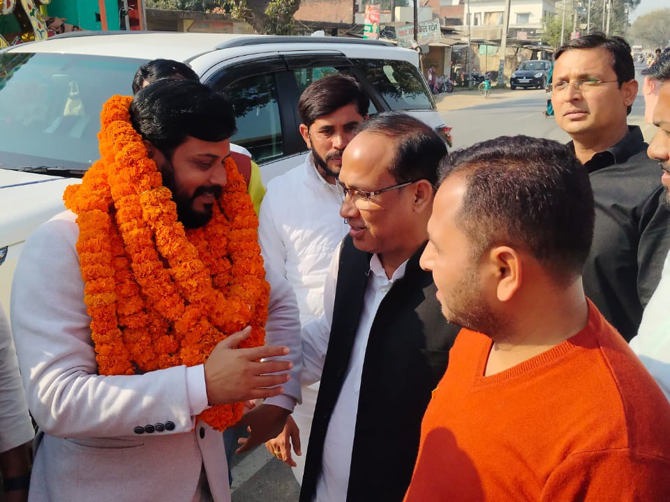 Madhanpur Urban Cafe Konafa Inaugurated by Jitendra Pratap Yadav