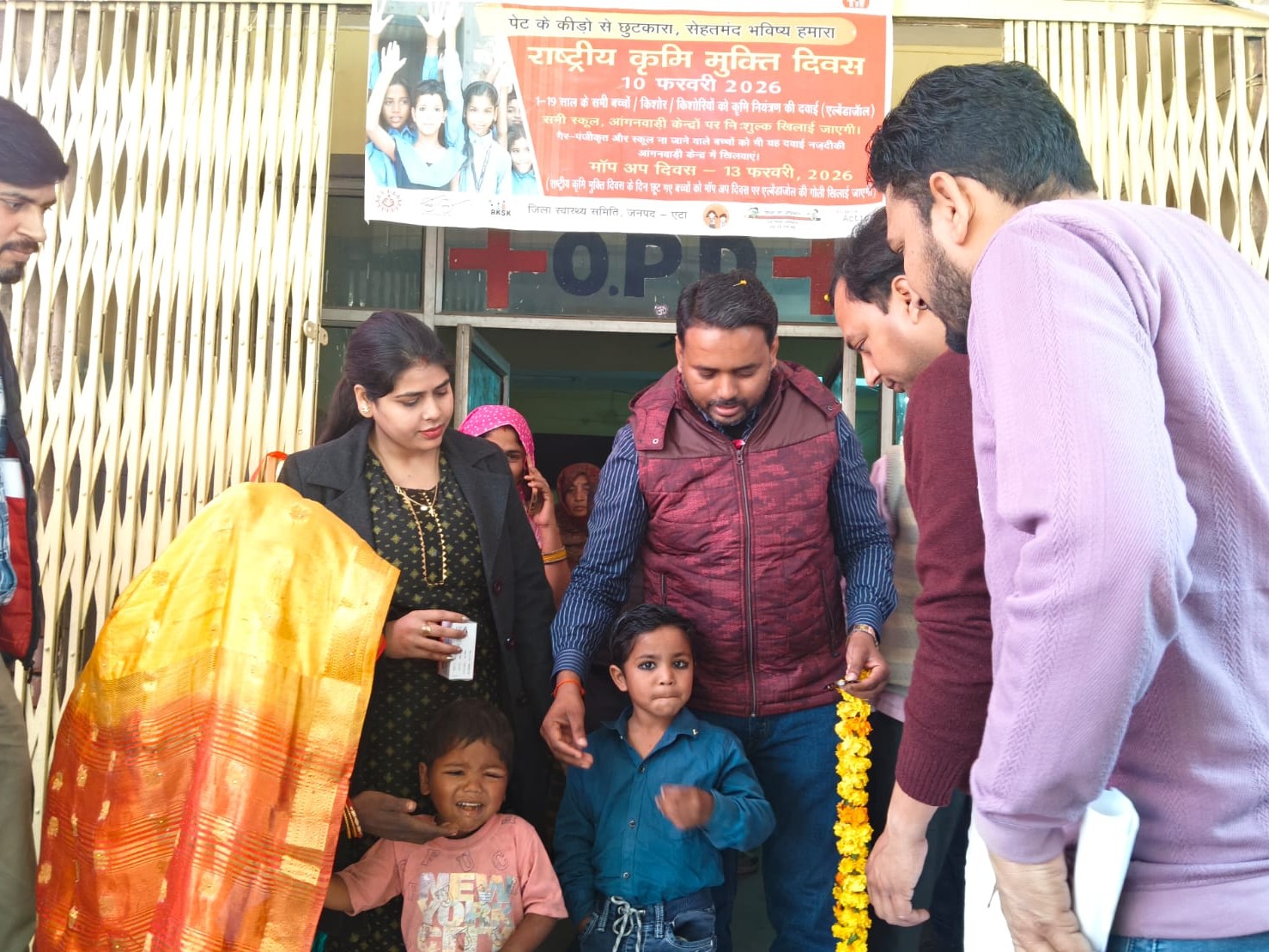 Aliganj National Deworming Day Launch: 1.57 Lakh Children Get ...