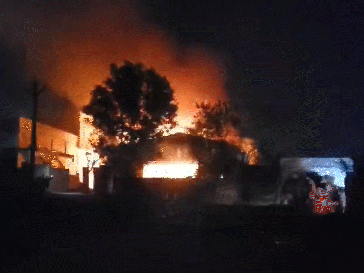 Kapasan Chemical Factory Blast & Fire | Scrap Factory Engulfed