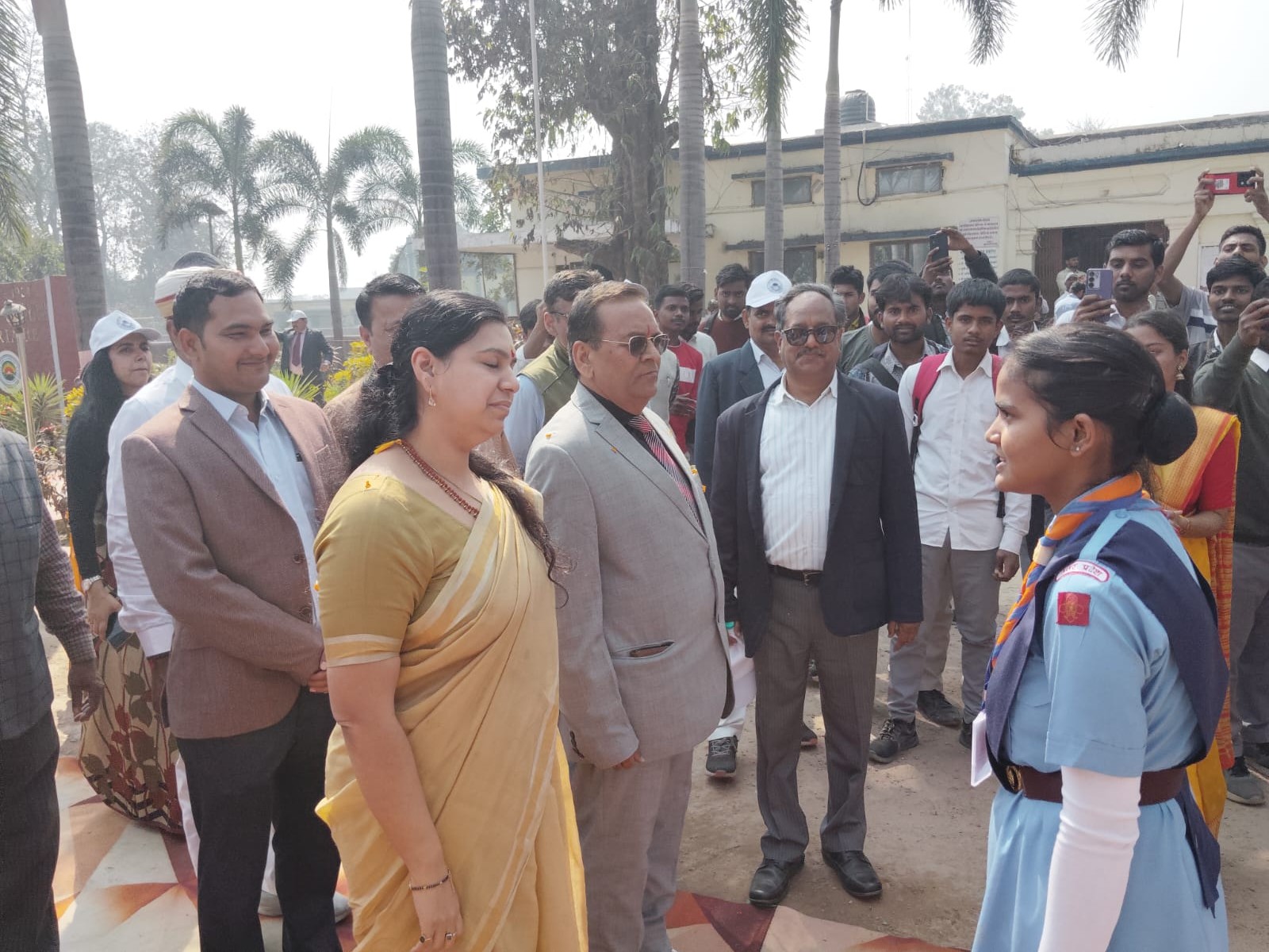 DM Divya Mittal Inaugurates Sports Meet, Declares Hard Work Key to Success