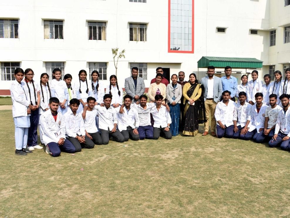 Said Nangli 12th Students Celebrate Scribble Day & Farewell at Goya ...