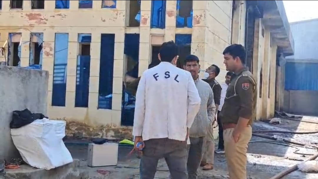Bhiwadi Factory Fire Blast | Firecrackers Found; Cardboard Factory Danger