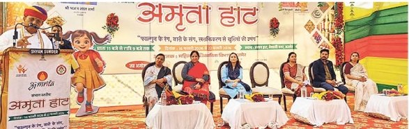 Amrita Haat Mela begins, 80 stalls display handmade products by women ...