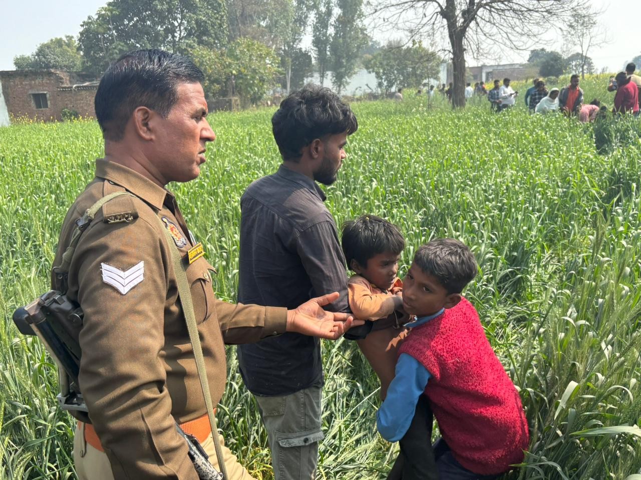 Gonda Missing Children Found | Mustard Field Recovery