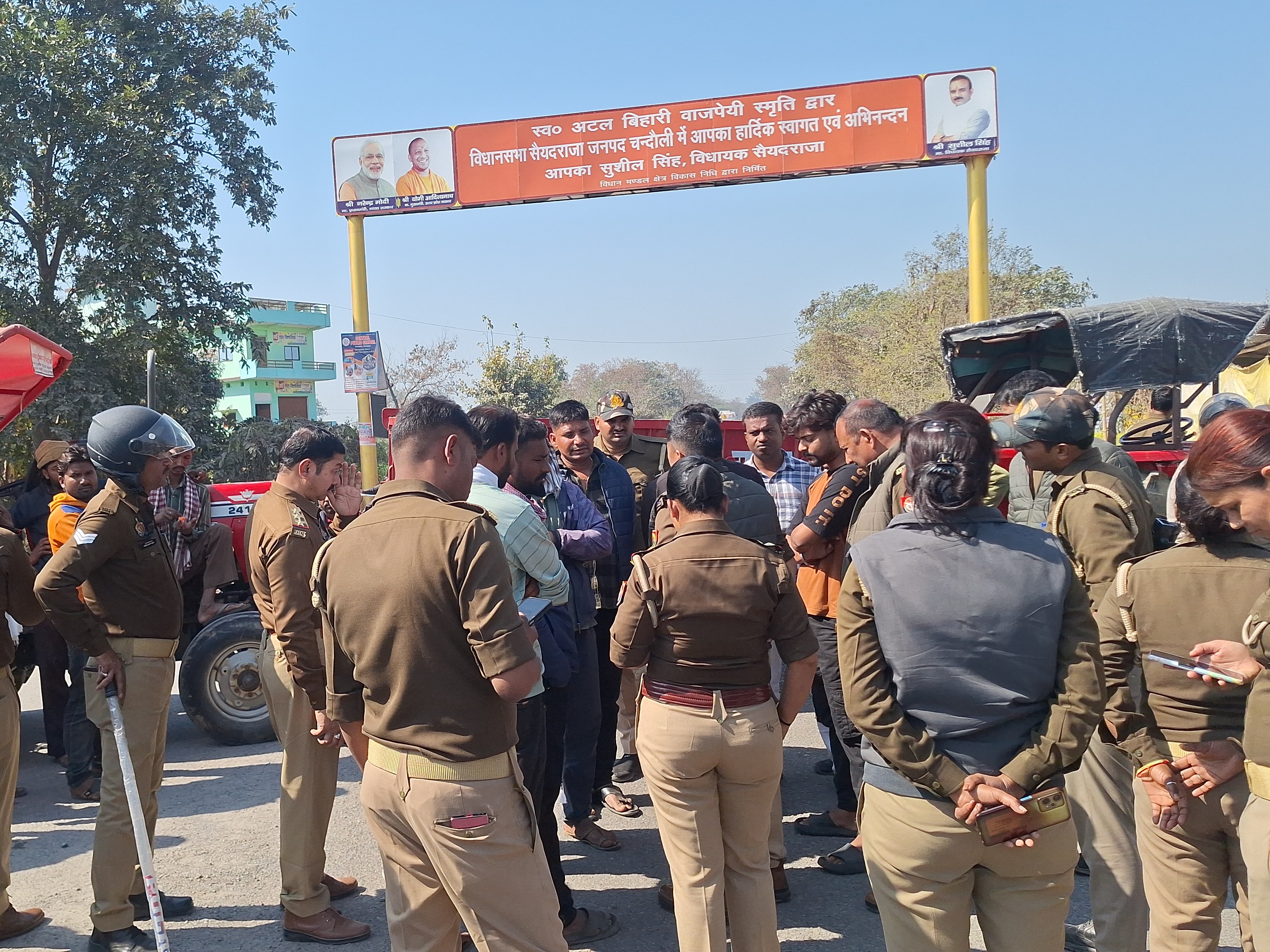 Ghazipur NH24 Accident: Teacher Killed, Villagers Block Road