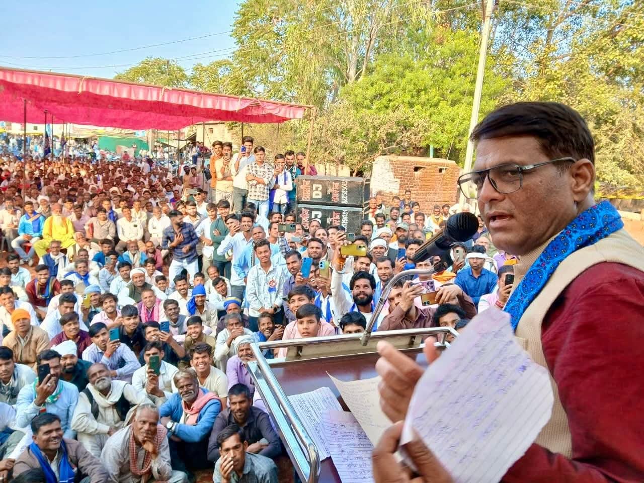 Raghogarh MLA Jayvardhan Singh Called Fake Babasaheb: Damodar Yadav ...