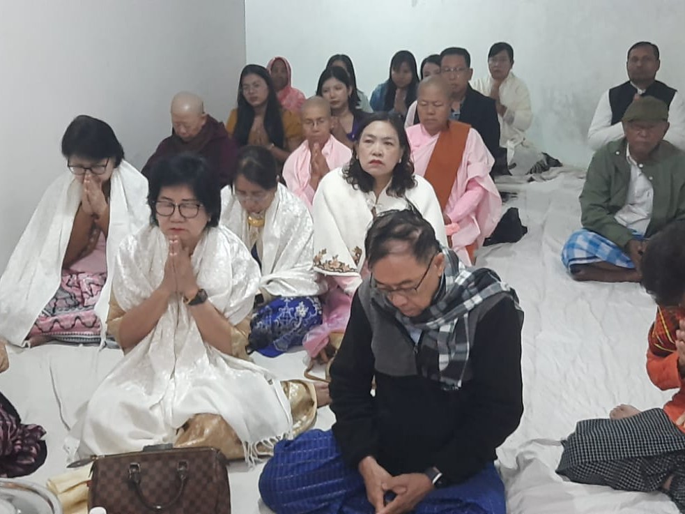 Myanmar Buddha Temple Inauguration | 27th Maha Sati Pathan Path Begins ...