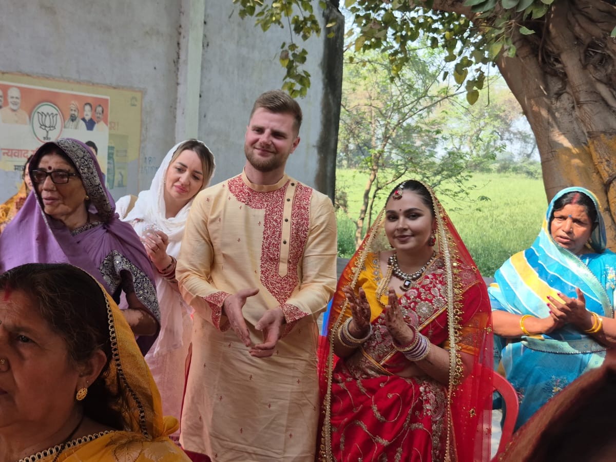Czech Groom Weds Indian Bride | Father Settled Abroad 40 Years Ago