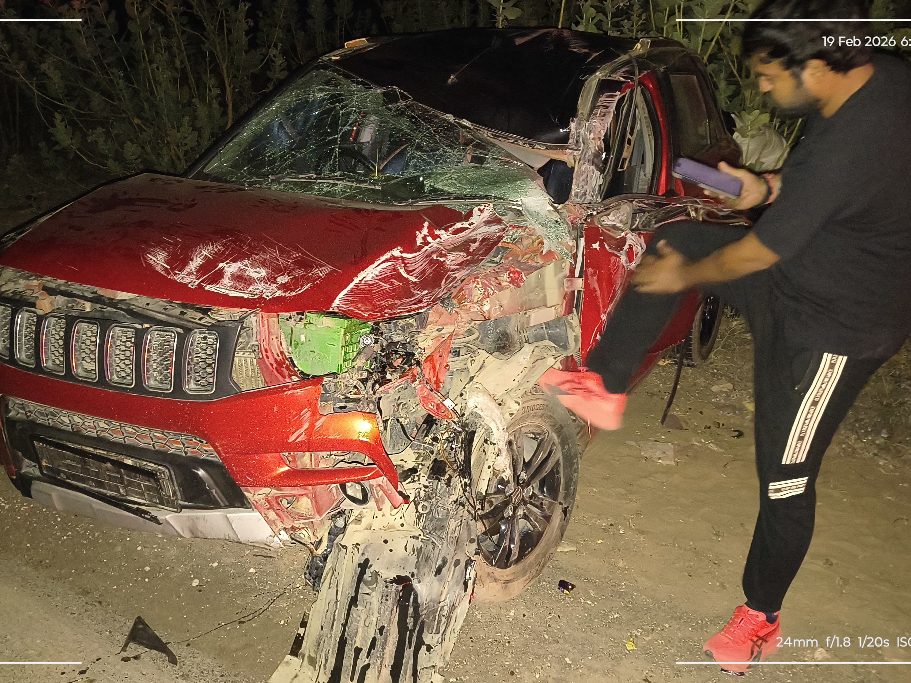 Khari Beri Sekhala Road Accidents | Jodhpur Bike Rider Injured