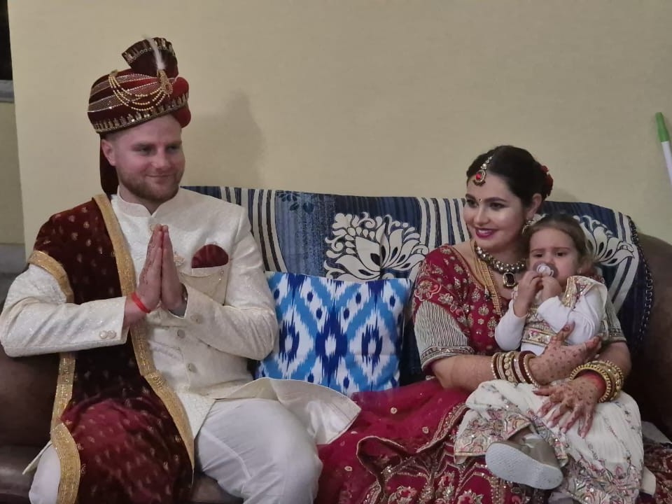 Czech Groom Weds Indian Bride | Father Settled Abroad 40 Years Ago