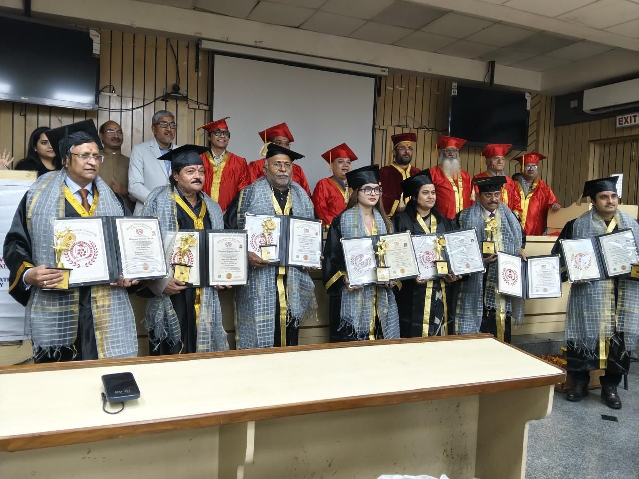 UP Leader Virendra Tiwari Gets Honorary Doctorate For Public Service