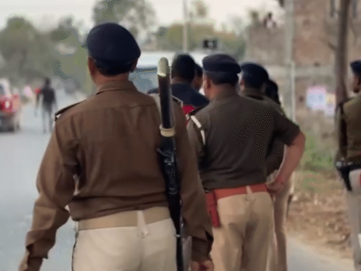 Siwan Shooting & Stone Pelting Caught on CCTV | Sharab Taskar Dabangai