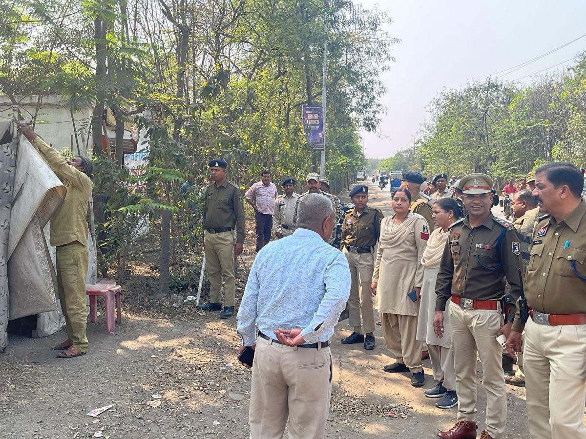 Birgaon Traffic Clear | Police Nagar Nigam Drive Urla