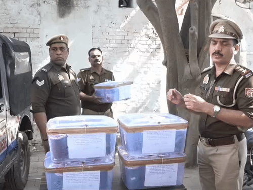 Crime Branch Seizes 70 Rolls Chinese Manjha | Bekanganj Shopkeeper Arrested