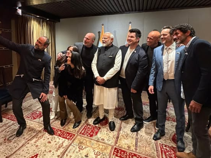 Fauda Creator Lior Raz Meets PM Modi in Israel | Special Moment