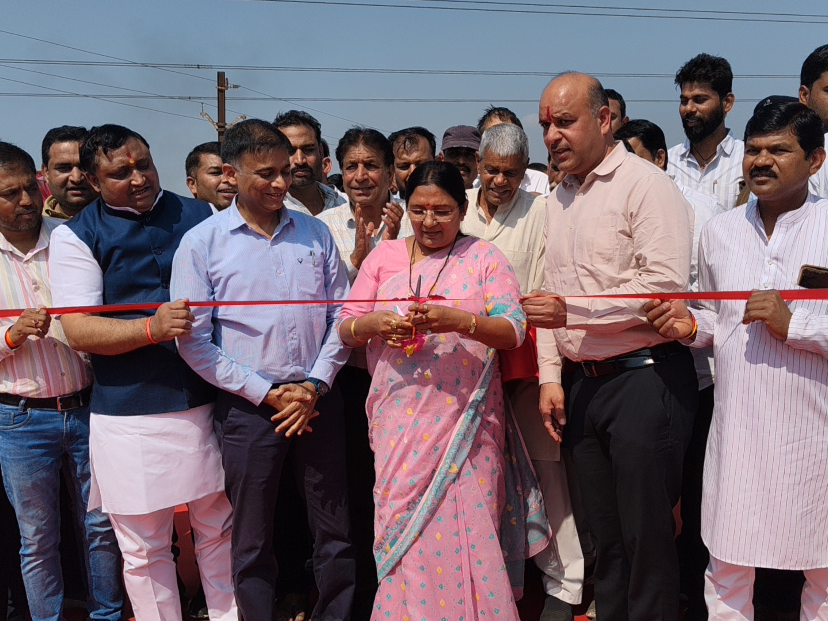 Indore-Dahod Rail Line Pithampur ROB Inauguration | Savithri Thakur