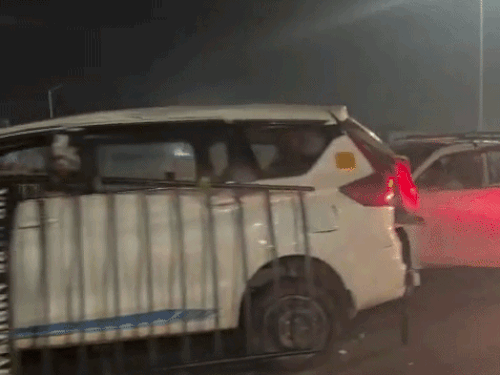 Gurugram Accident: Innova Hit by Swift on Dwarka Expressway; Drivers ...