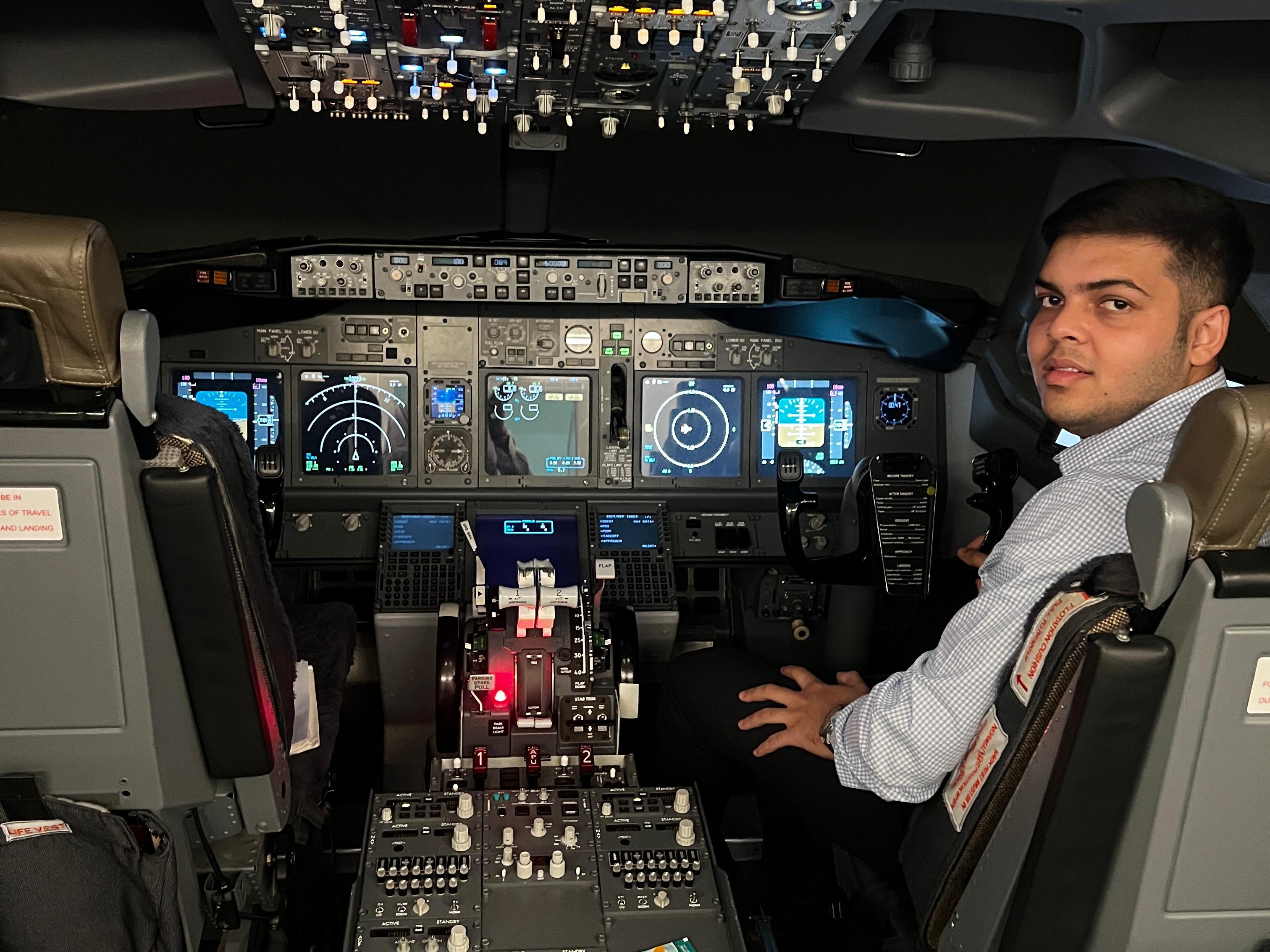 Meeruts Aryan Goel Joins Air India Boeing-737 Fleet as Trainee Pilot