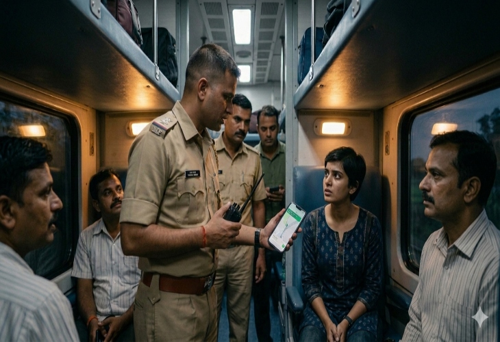 Judges Wife Found Dead in Train Toilet | Mobile Location Trace