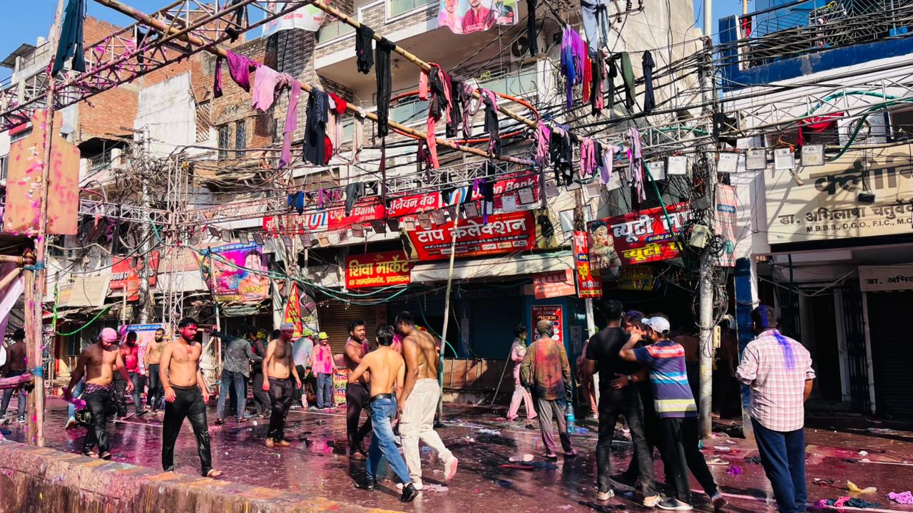 Loknath Kapda Fad Holi Dhamal | Prayagraj DJ Naakabandi Photos