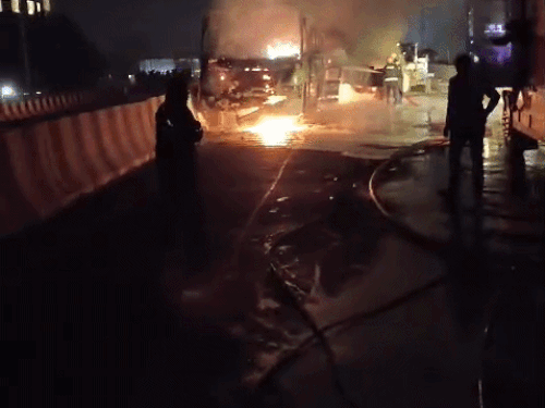 Haridwar CNG Blast: Bus & Car Fire; 15+ Injured | Major Accident