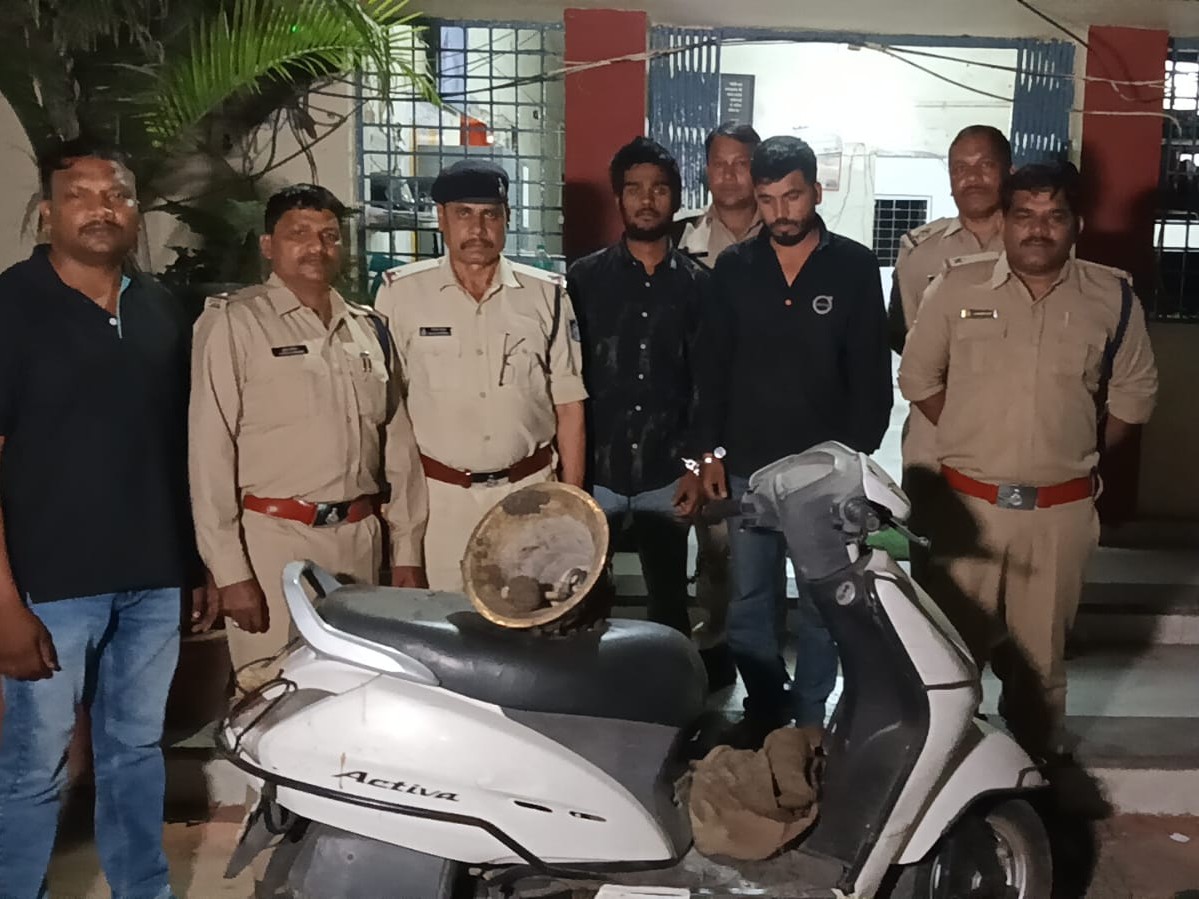 Simrol Police Nab Temple Thieves | Brass Idols, Scooter Recovered