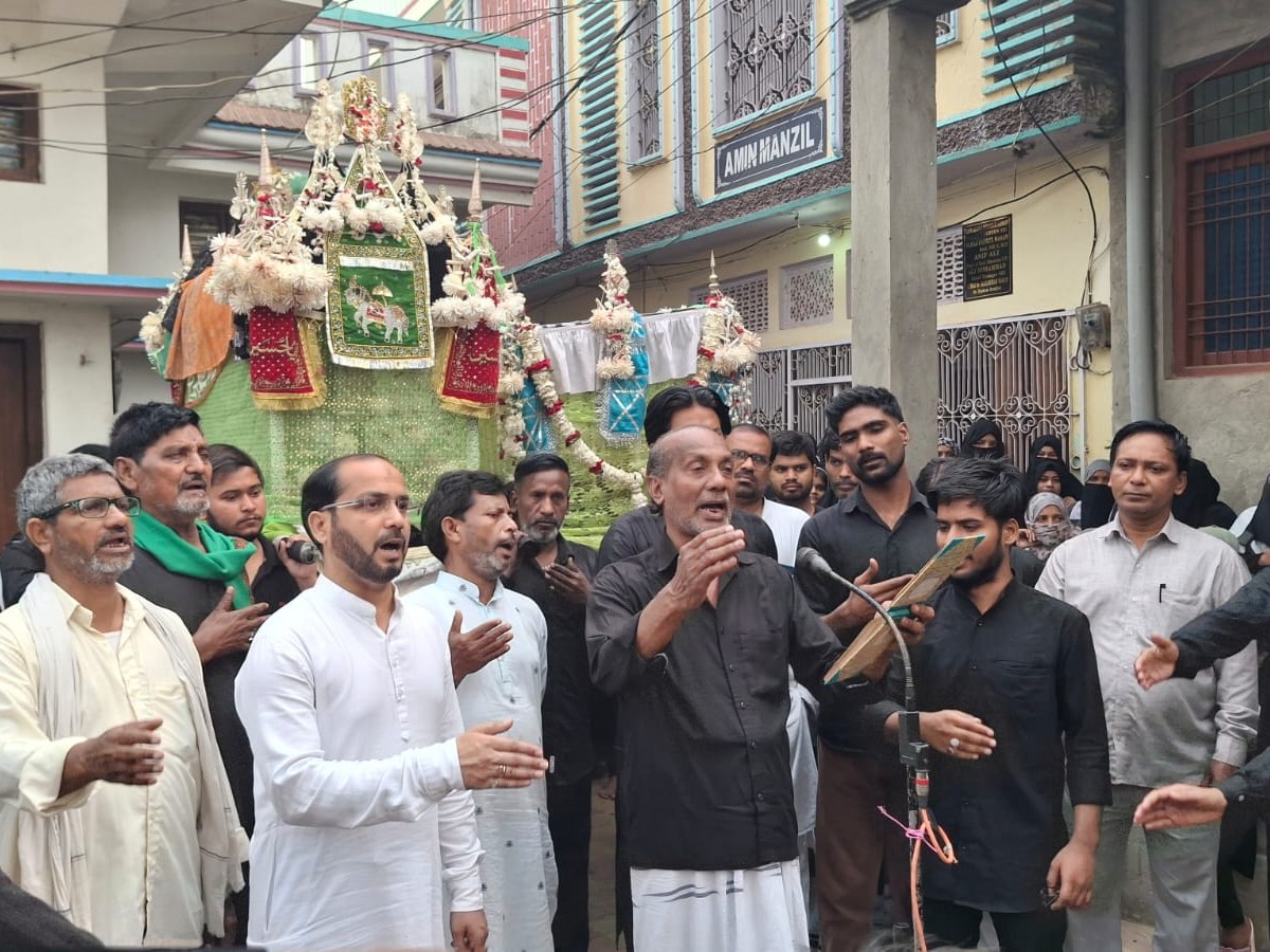 Ghosi Hazrat Ali Shahadat Matam Juloos | Shia Devotees Mourn