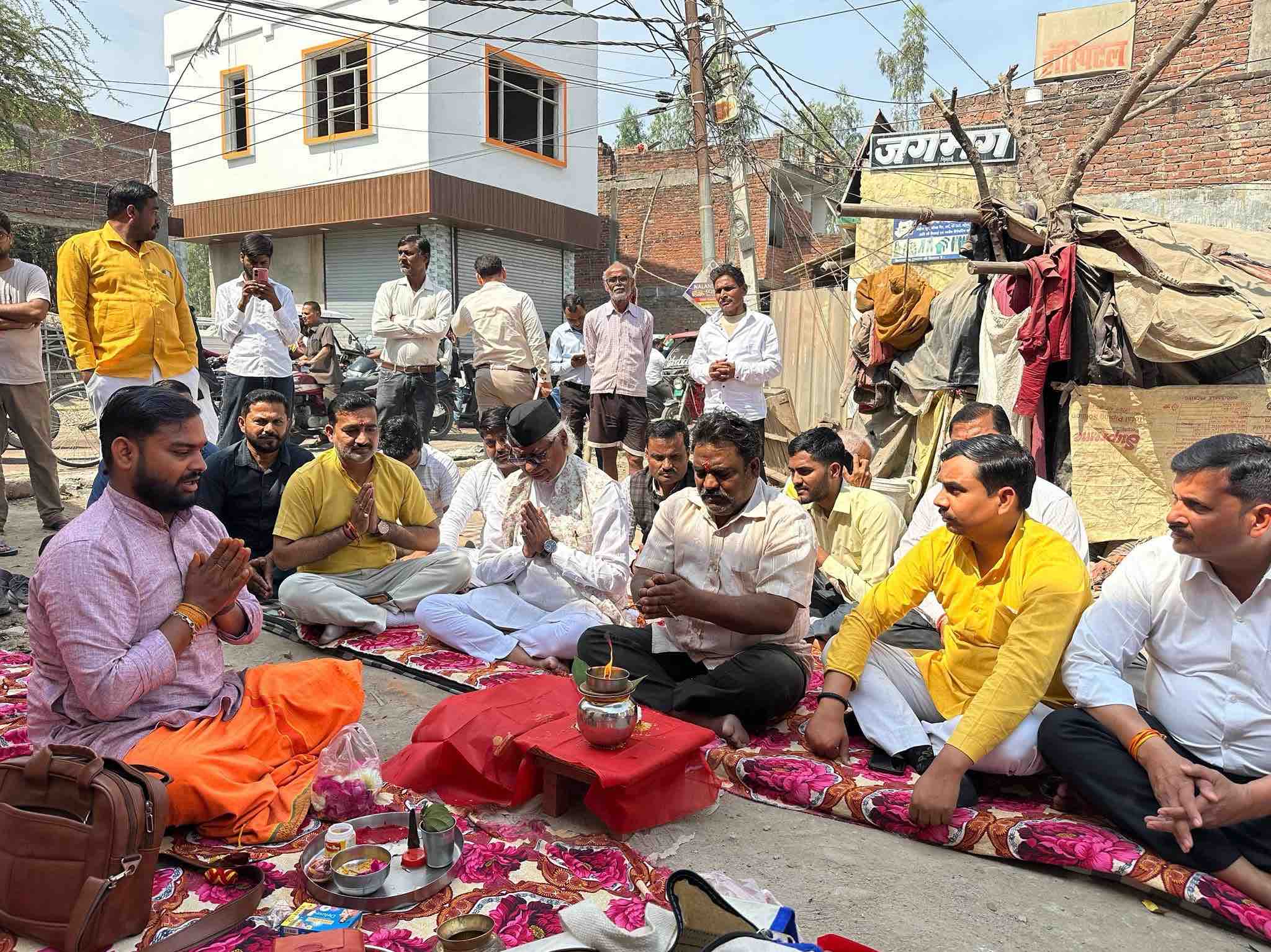 Lucknow North Road & Drainage Works Inaugurated by MLA Dr. Neeraj Bora