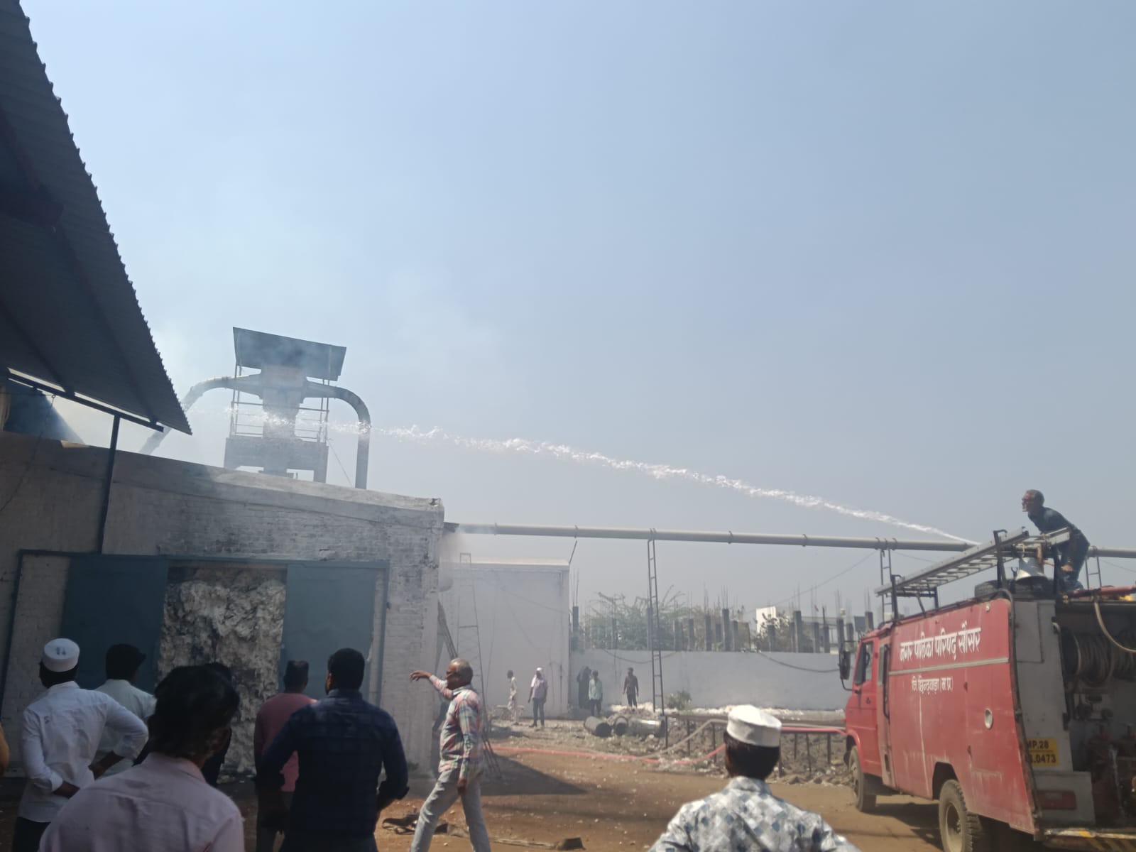 Saoer Ginning Fire | Cotton Burned, Lakhs Loss