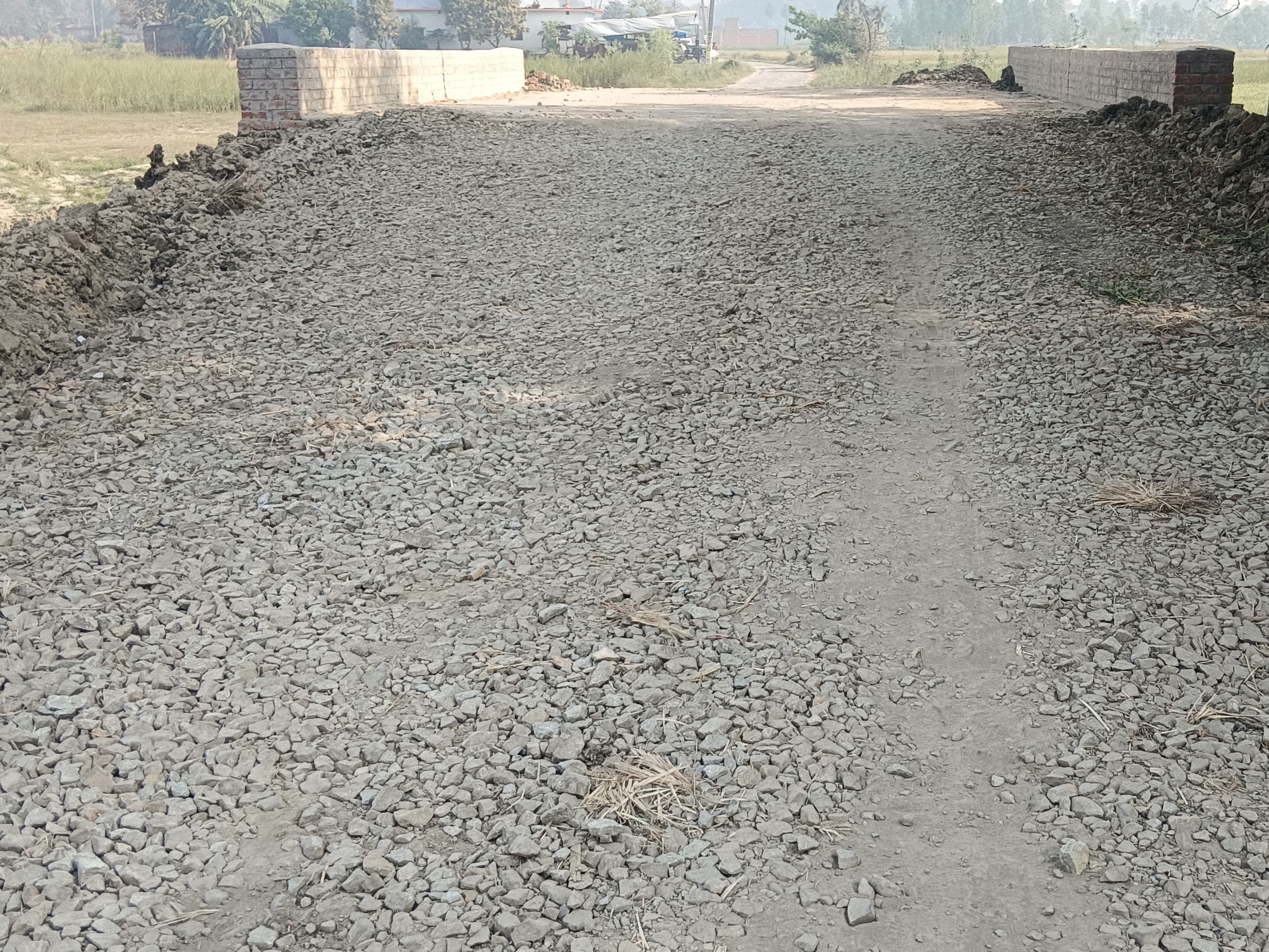 Sisai-Mangarai Bridge Approach Construction Begins