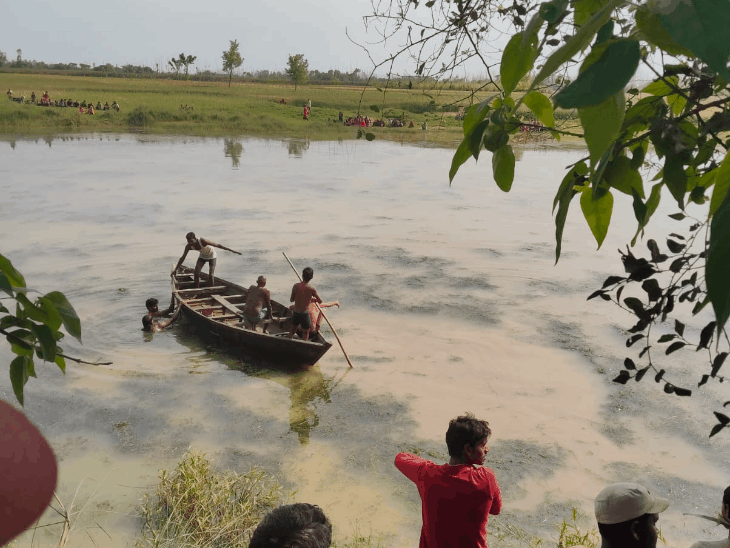 Bahraich Raiganj Accident: Teen Drowns in Bhaghar Nala, Search Underway